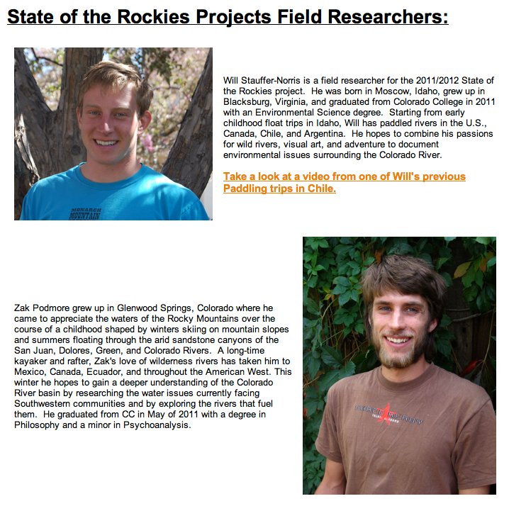 Tomorrow: Source to Sea — Down the Colorado River with Zak Podmore # ...