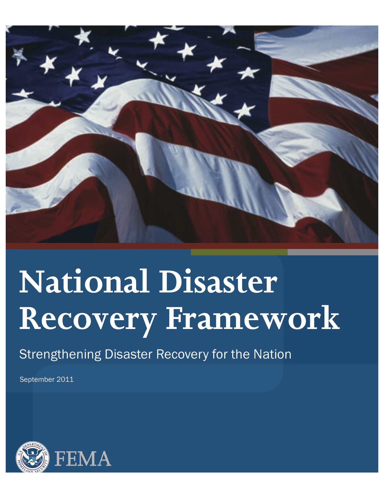 FEMA: National Disaster Recovery Framework – Coyote Gulch
