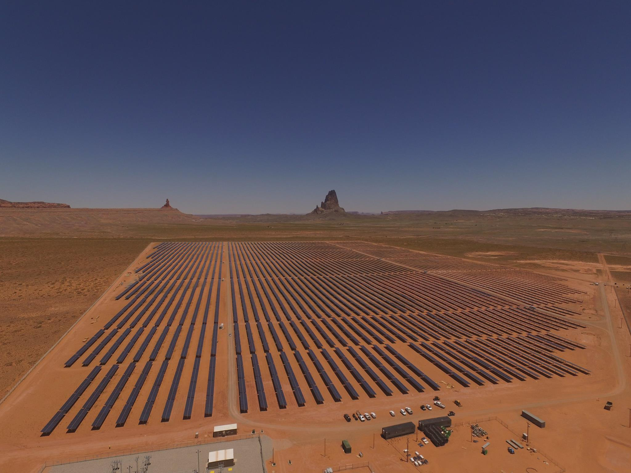The Navajo Nation is adding 27 MW of solar to its Kayenta Plant, part ...