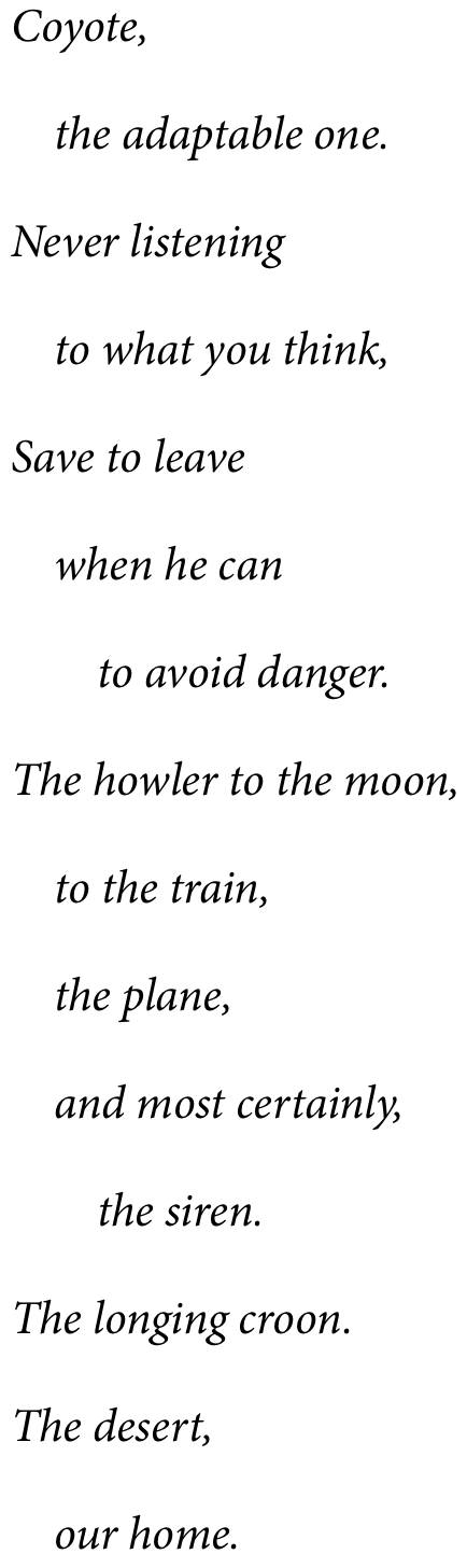A poem for coyote — @HighCountryNews – Coyote Gulch