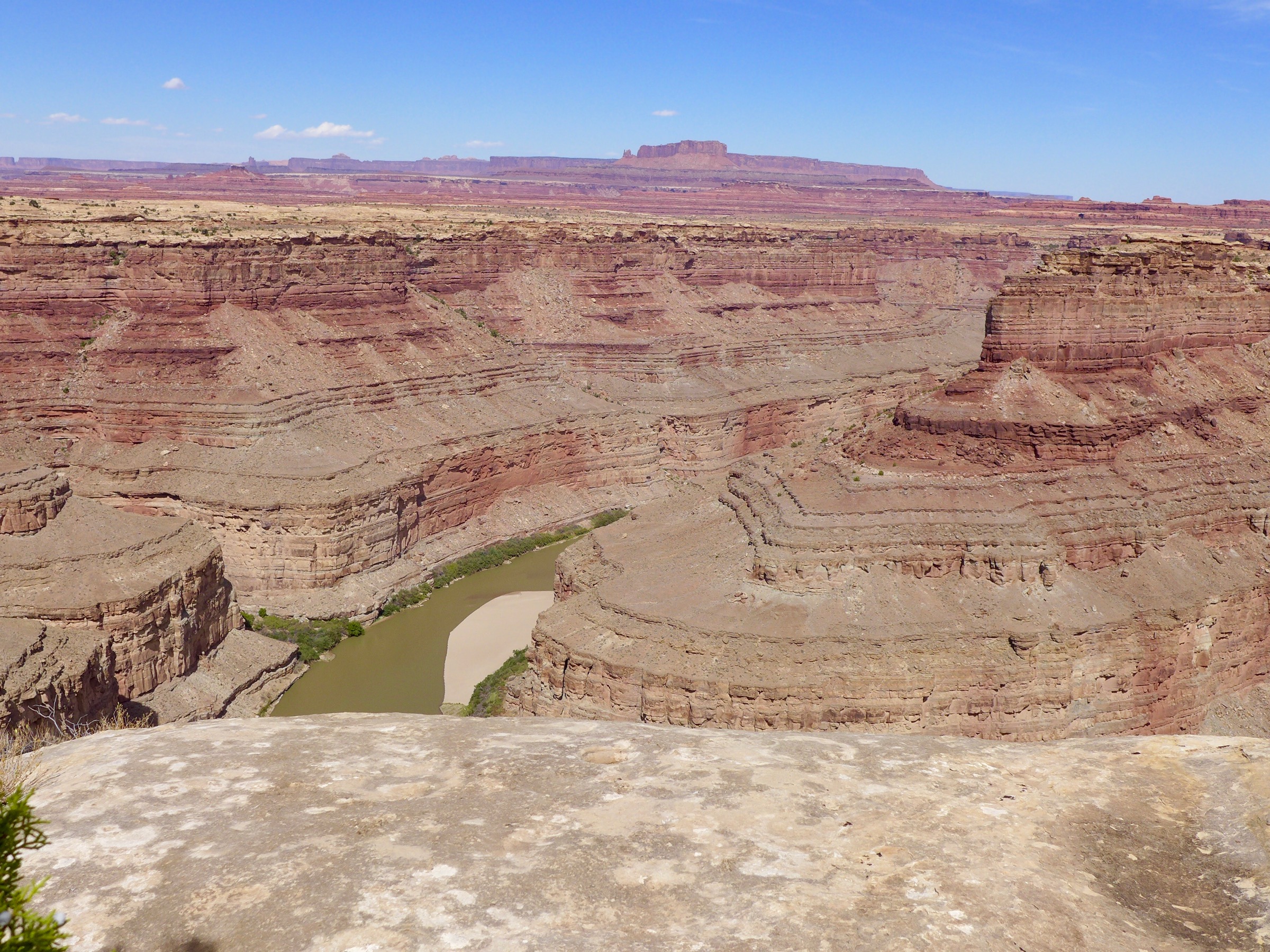 Cat 18 view of Green from confluence point – Coyote Gulch