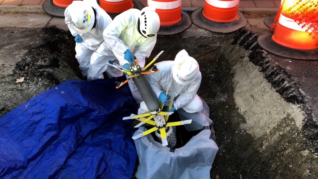 Diving in to inspect pipes from the inside out — News on Tap – Coyote Gulch