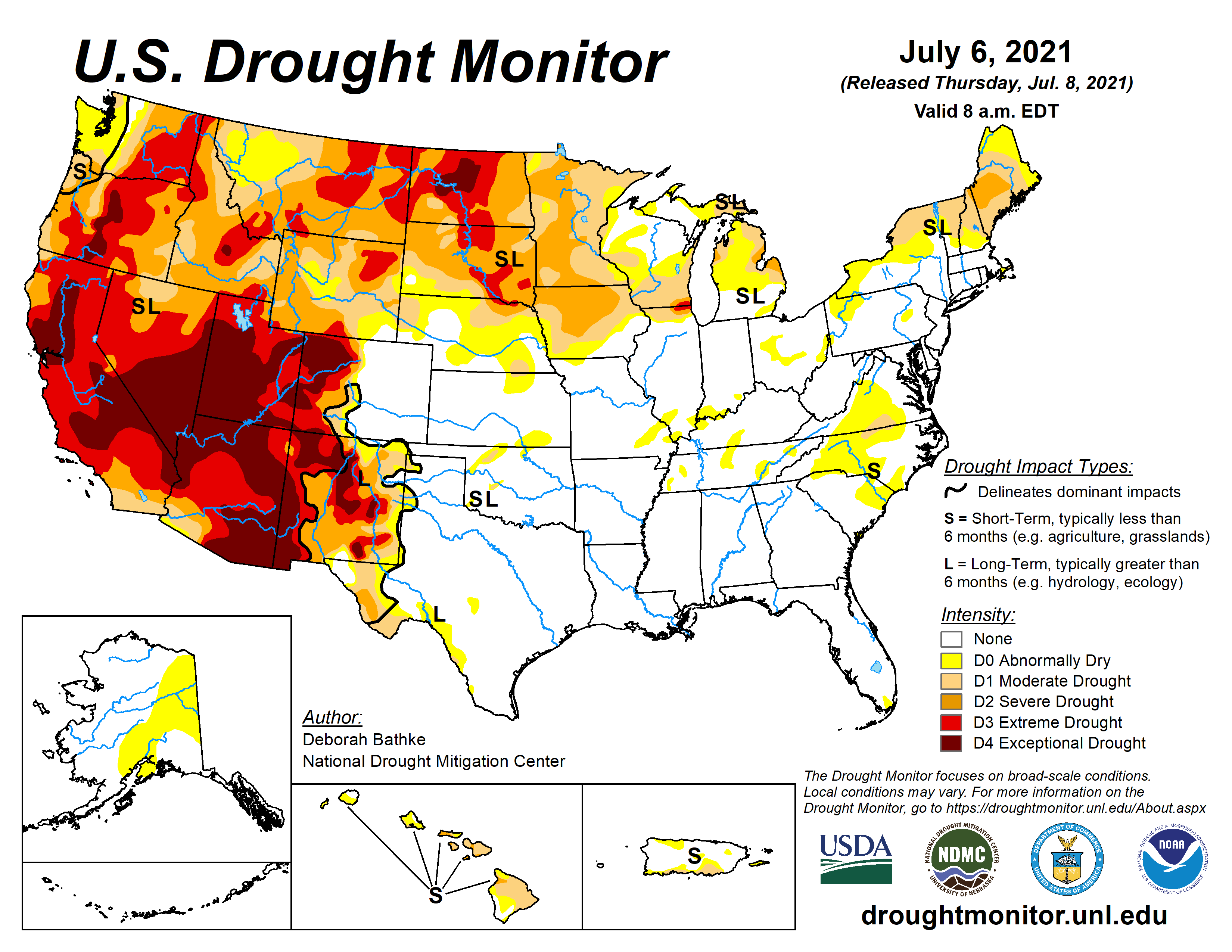 #Drought Spreads to 93 Percent of West—That’s Never Happened ...