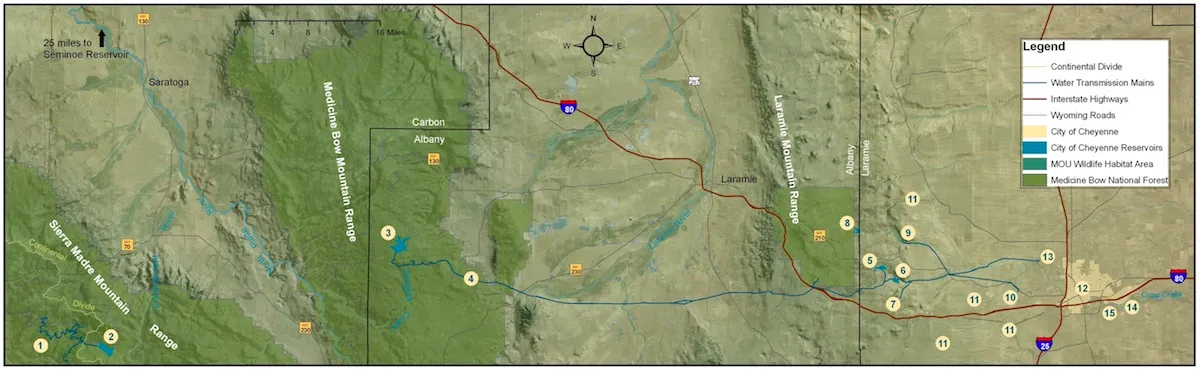 Cheyenne-water-map cheyenne boar of public utilities via wyofile ...