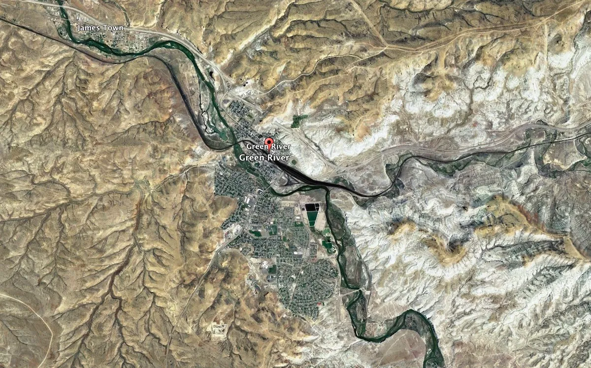 Green-River-Google-Earth wyofile – Coyote Gulch