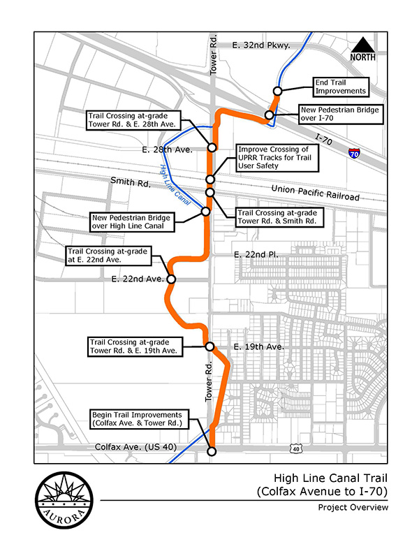 High Line Canal Trail Project Overview Map_ReducedSize – Coyote Gulch