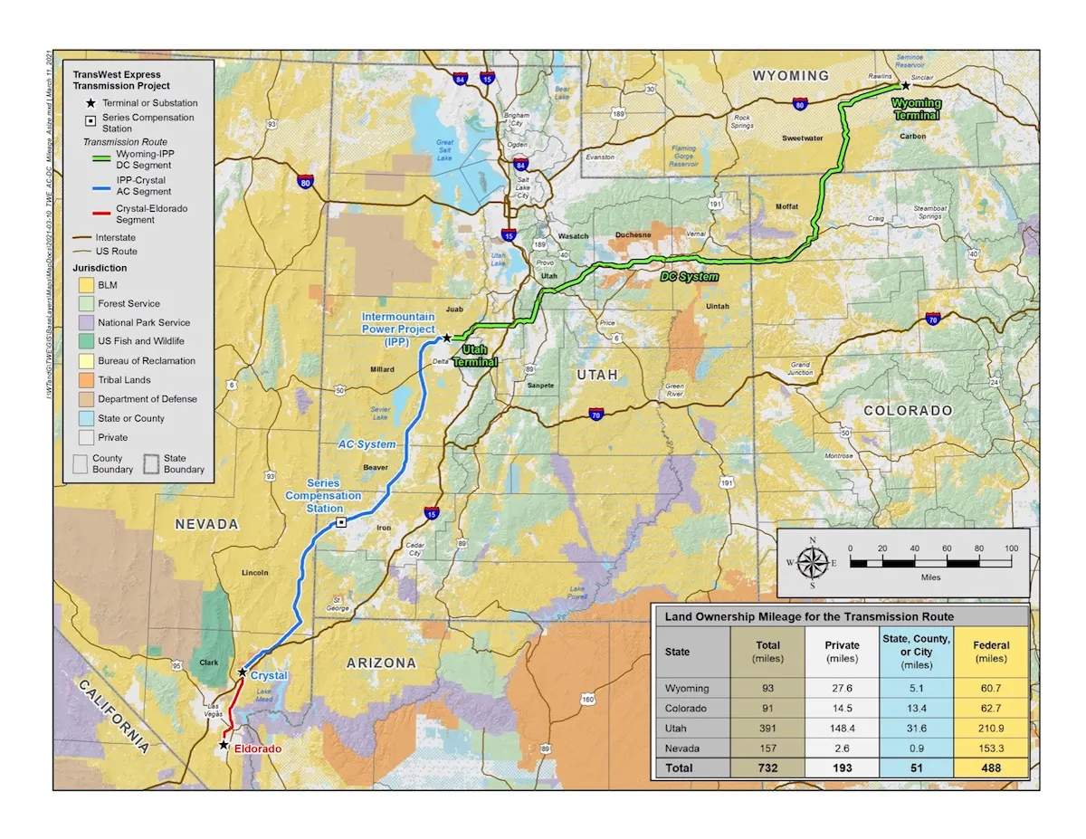 TransWest-Express-Route-Overview-TWE – Coyote Gulch
