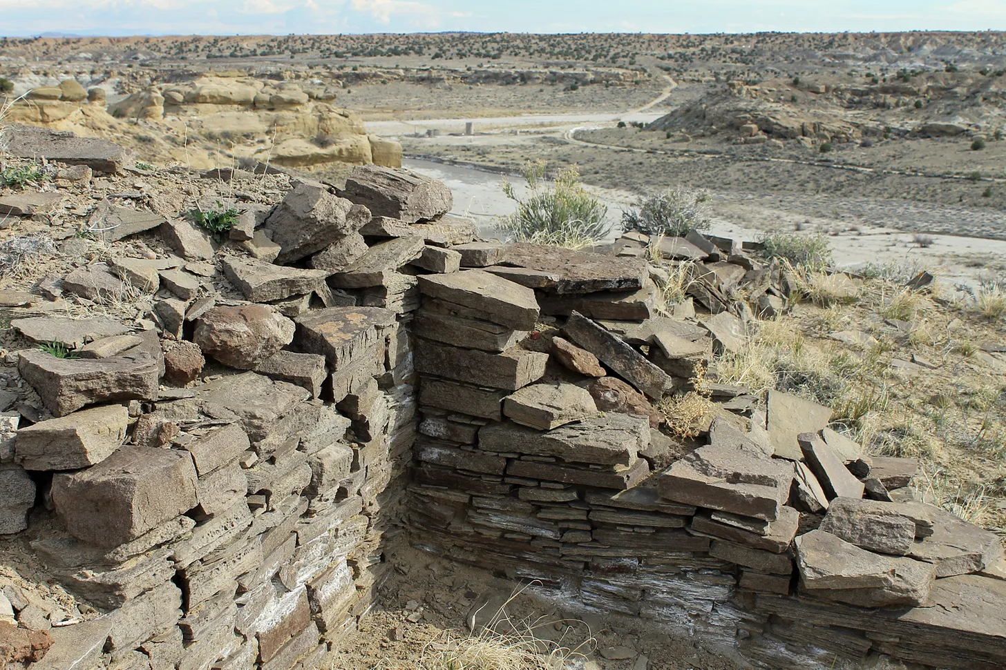 ancestral puebloan site great north road chaco culture national ...