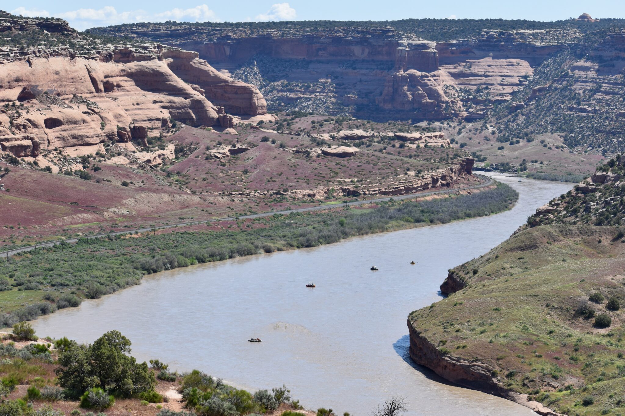 ruby canyon colorado river colorado utah border 06152023 chase woodruff ...