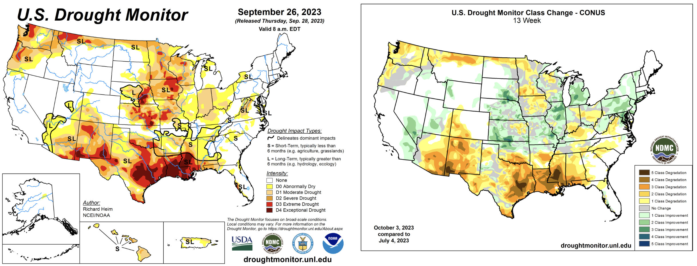 Drought-affected South, Southwest set heat, dryness records — National ...