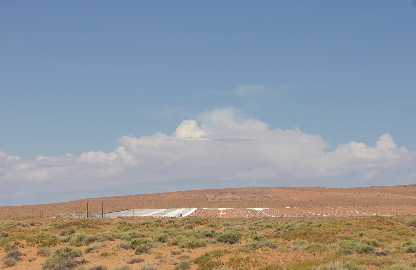 utility scale solar installation near red mesa navajo nation jonathan p ...